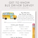 INSTANT Download-bus Driver Survey: Get to Know Your Bus Driver ...