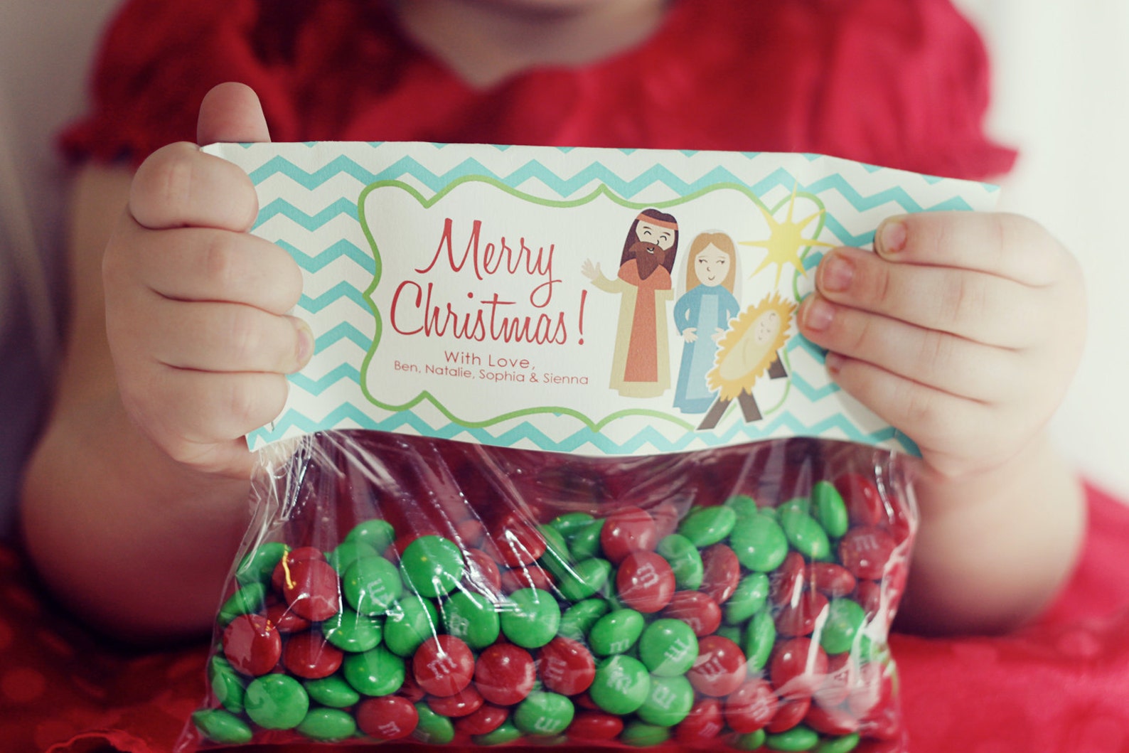 INSTANT Download-christmas Treat Bag Tags: Nativity Scene Printable PDF ...