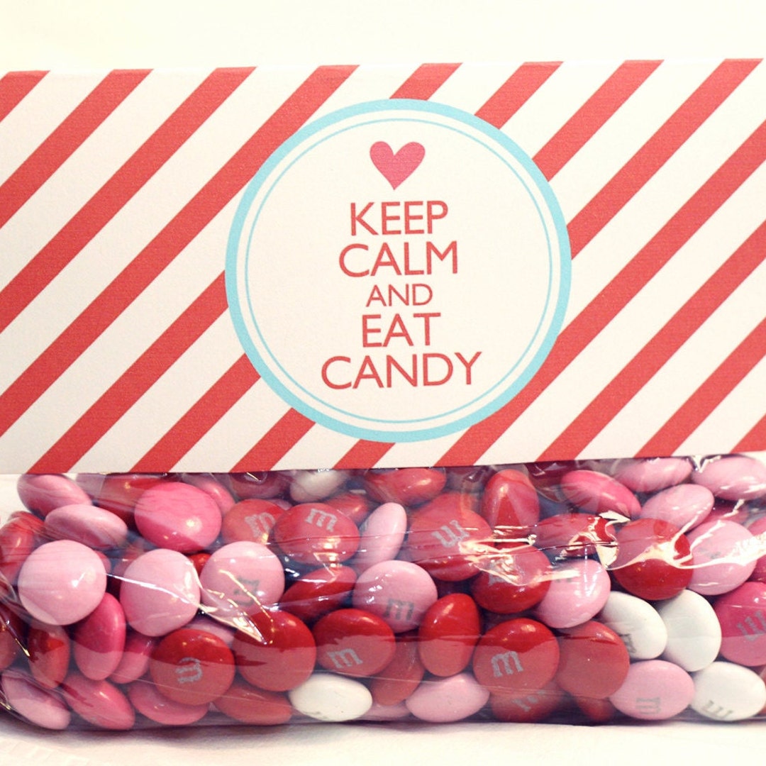 INSTANT Download-valentine's Day Treat Bag Tags: Keep Calm -printable ...