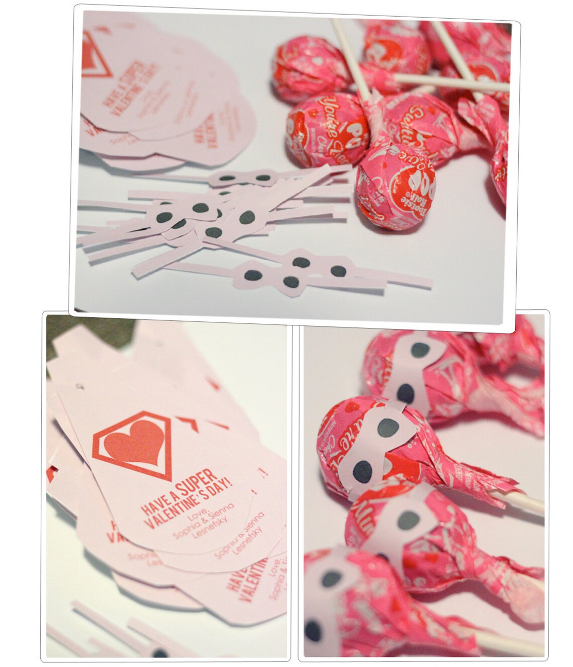 INSTANT Download-super-hero Lollipop Valentines Printable | Etsy