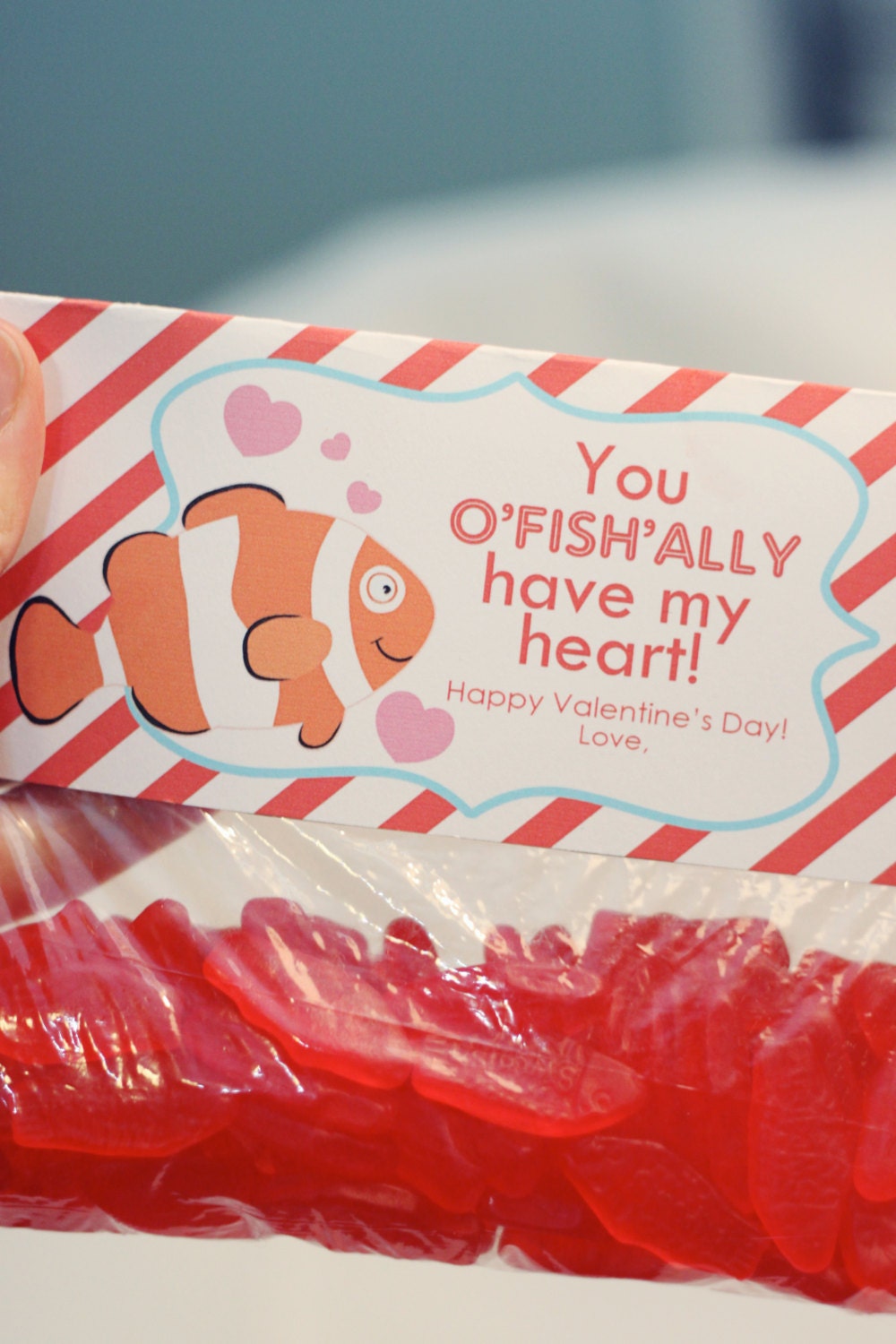 INSTANT Download-valentine's Day Treat Bag Tags: Ofishally Have My ...