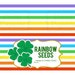 INSTANT Download-st. Patrick's Day Treat Bag Tags -rainbow Seeds ...