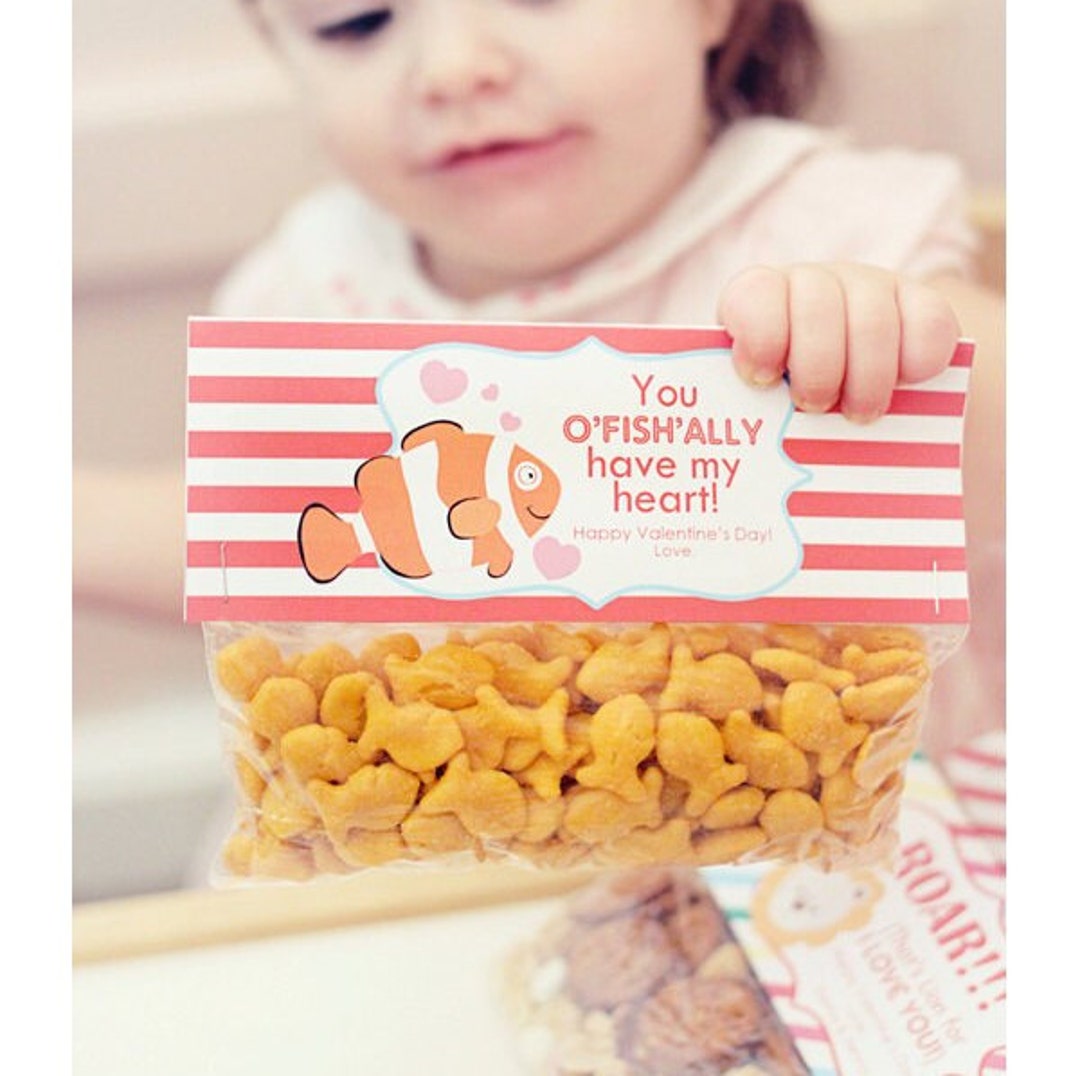 INSTANT Download-valentine's Day Treat Bag Tags: Ofishally Have My ...