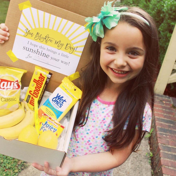 Sunshine Box Labels - Etsy