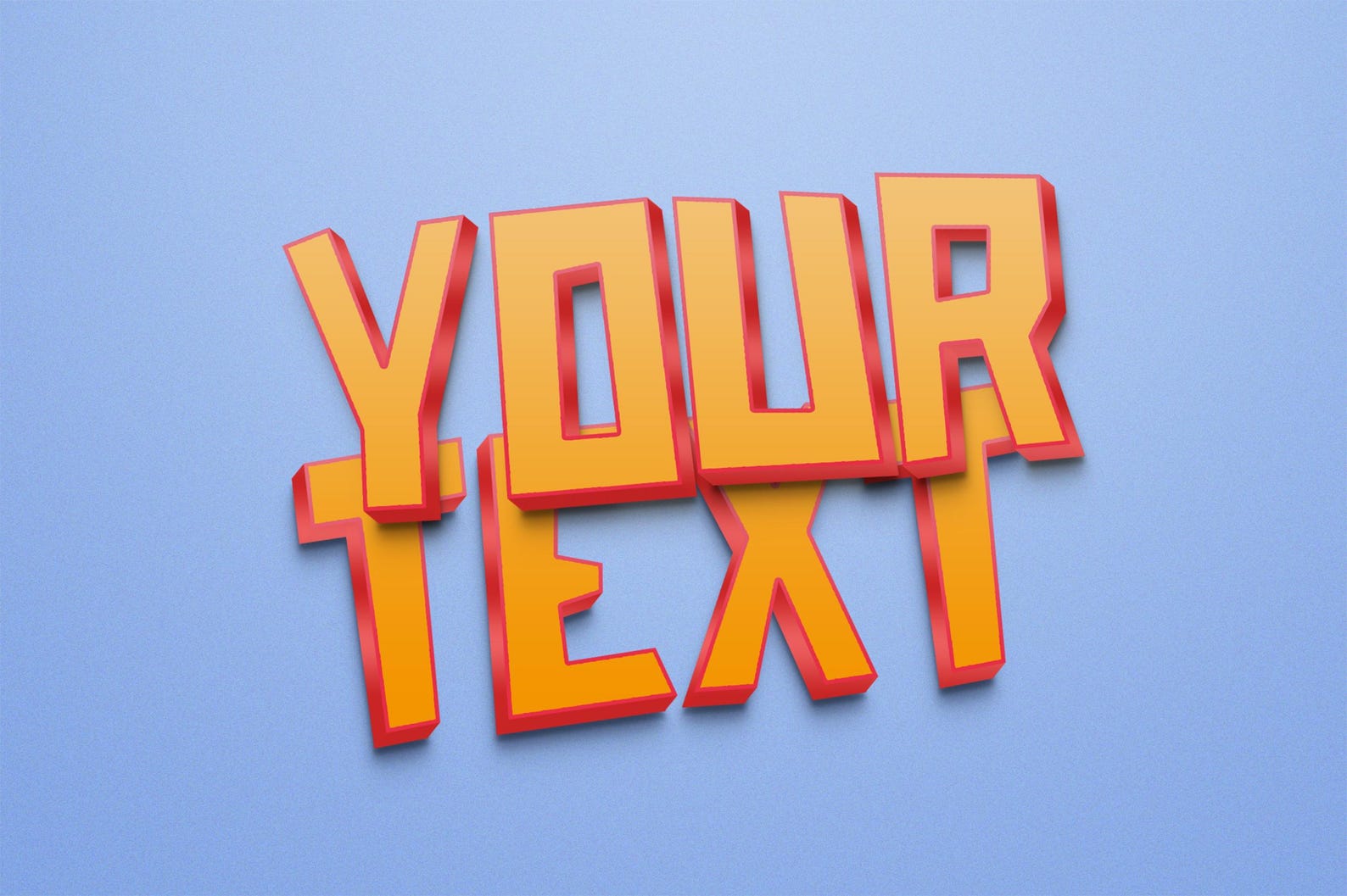 Editable 3D Cartoon Text Effect PSD | Funny Game Title Generator ...
