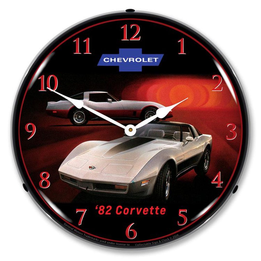 C3 Corvette LED Lighted Clocks 1973 to 1982 - Etsy