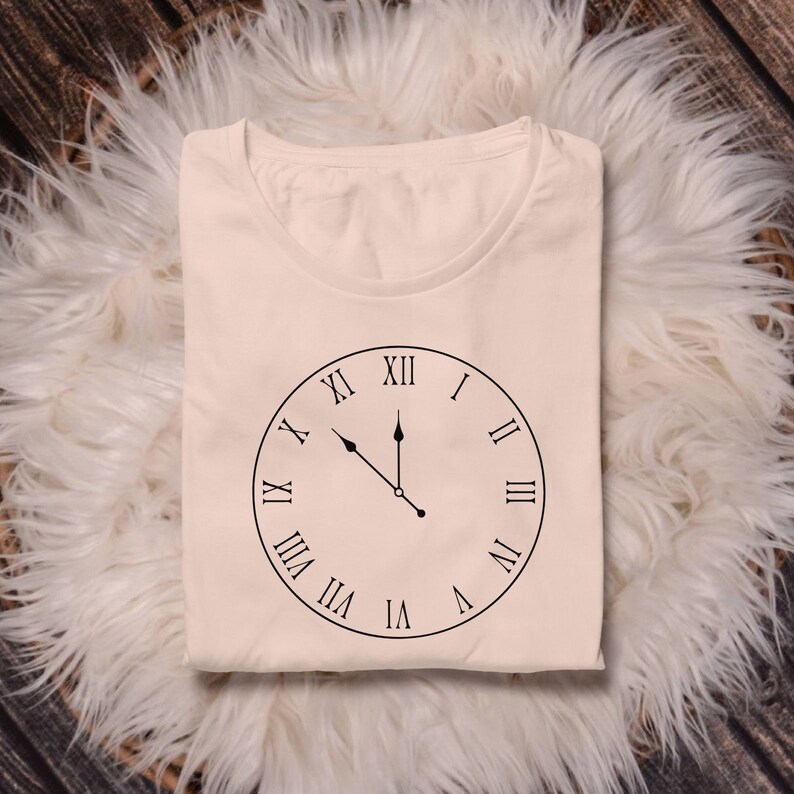 Clock Face Svg, Clock Svg, Clock Numbers Svg, Roman Numeral Clock ...
