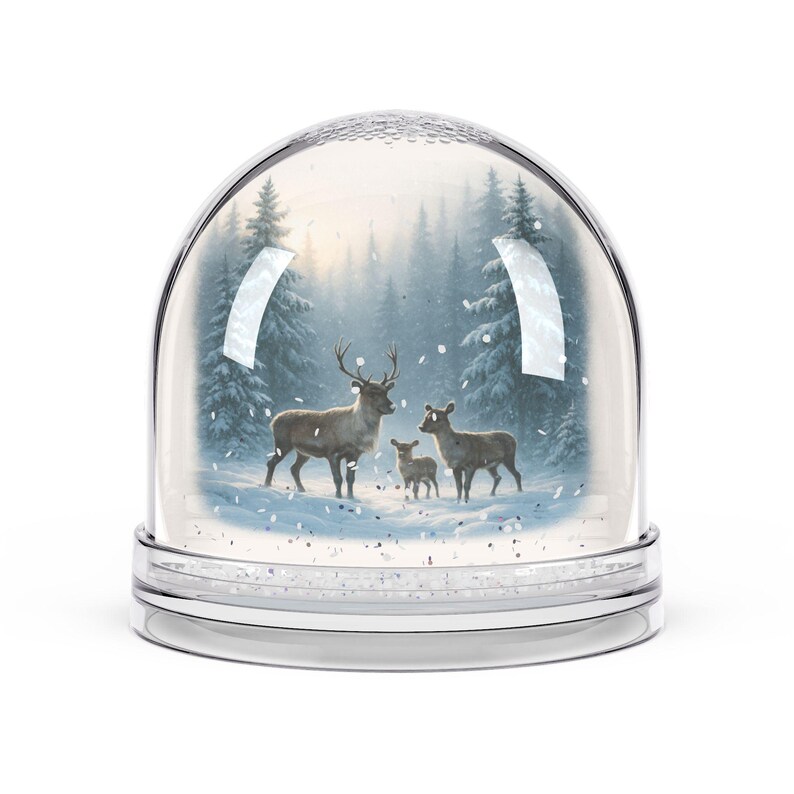 Winter Wonderland Snow Globe, Holiday Decor, Christmas Gift, Cabin ...