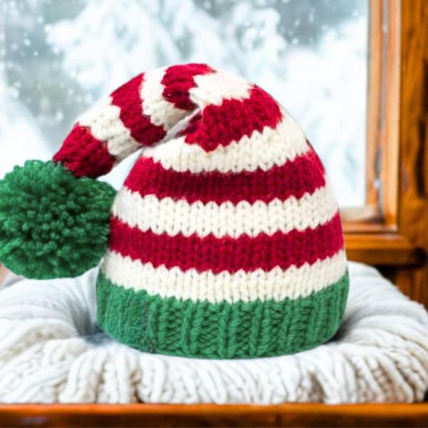 Knit Elf Hat - Etsy