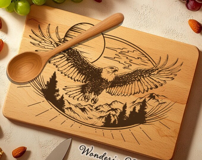Eagle Catching Fish SVG PNG, Vector Graphic, Laser Engraver, Cnc, Clip ...