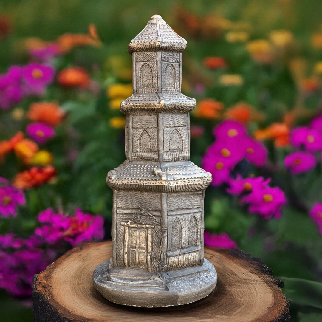 Concrete Castle Statue Fairy Tale Stone Fortress Medieval Garden ...
