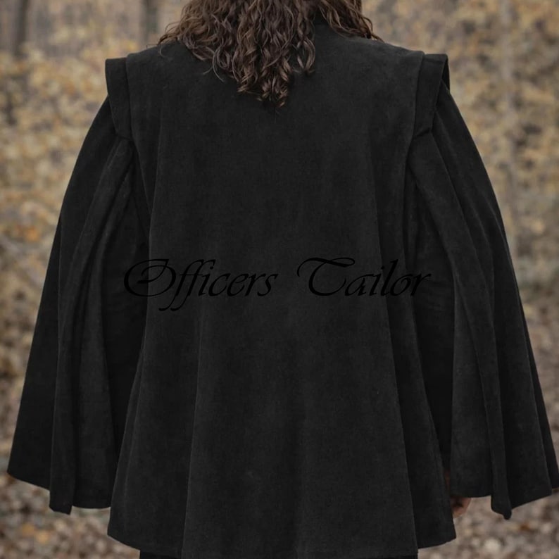 Musketeer Fashion Cassock 17th Century Costume Cloak for Historical ...