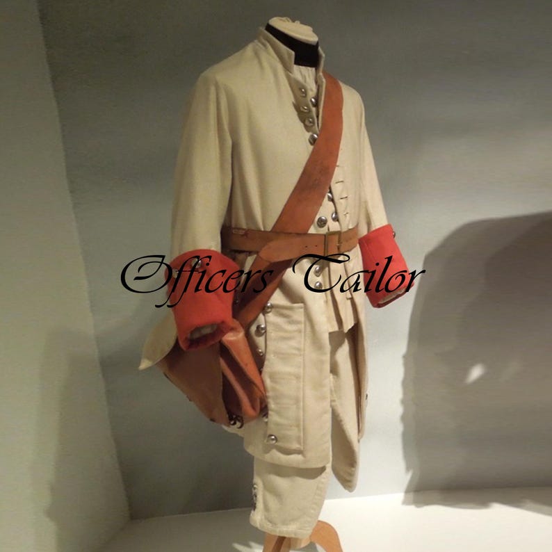 Off White Wool French Regimental Uniform - Histrionic Military Replica ...