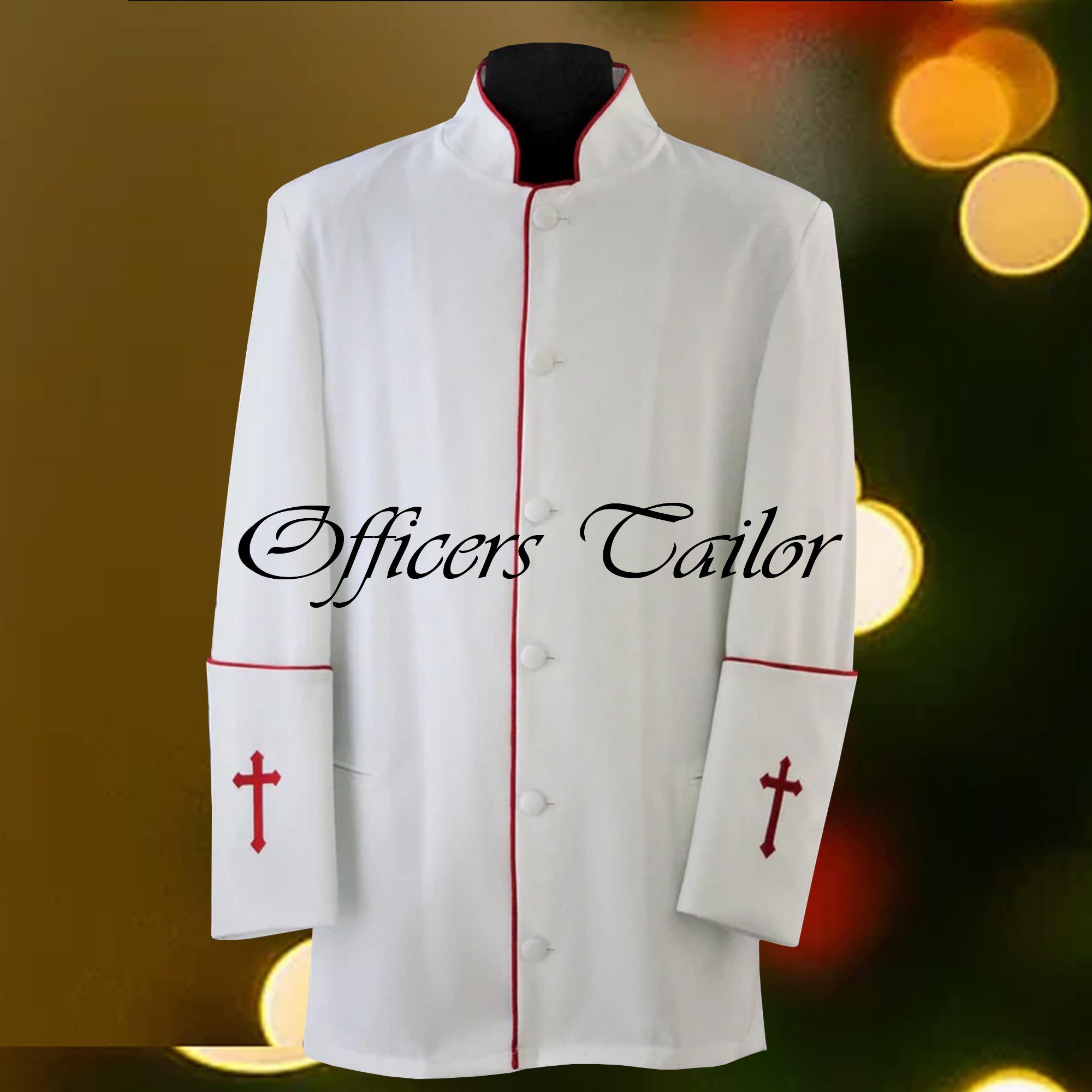 Festive Clerical Priest Jacket: Anglican Church Clergy Preacher Coat - Etsy