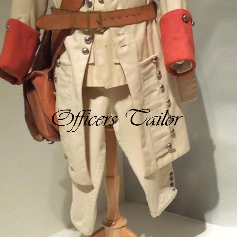 Off White Wool French Regimental Uniform - Histrionic Military Replica ...