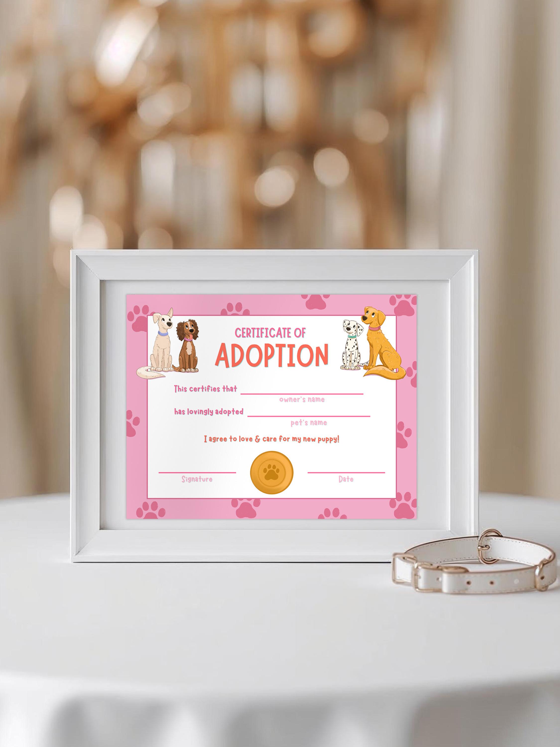 Puppy Adoption Party Bundle Dog Party Decor Editable Invitation Station ...