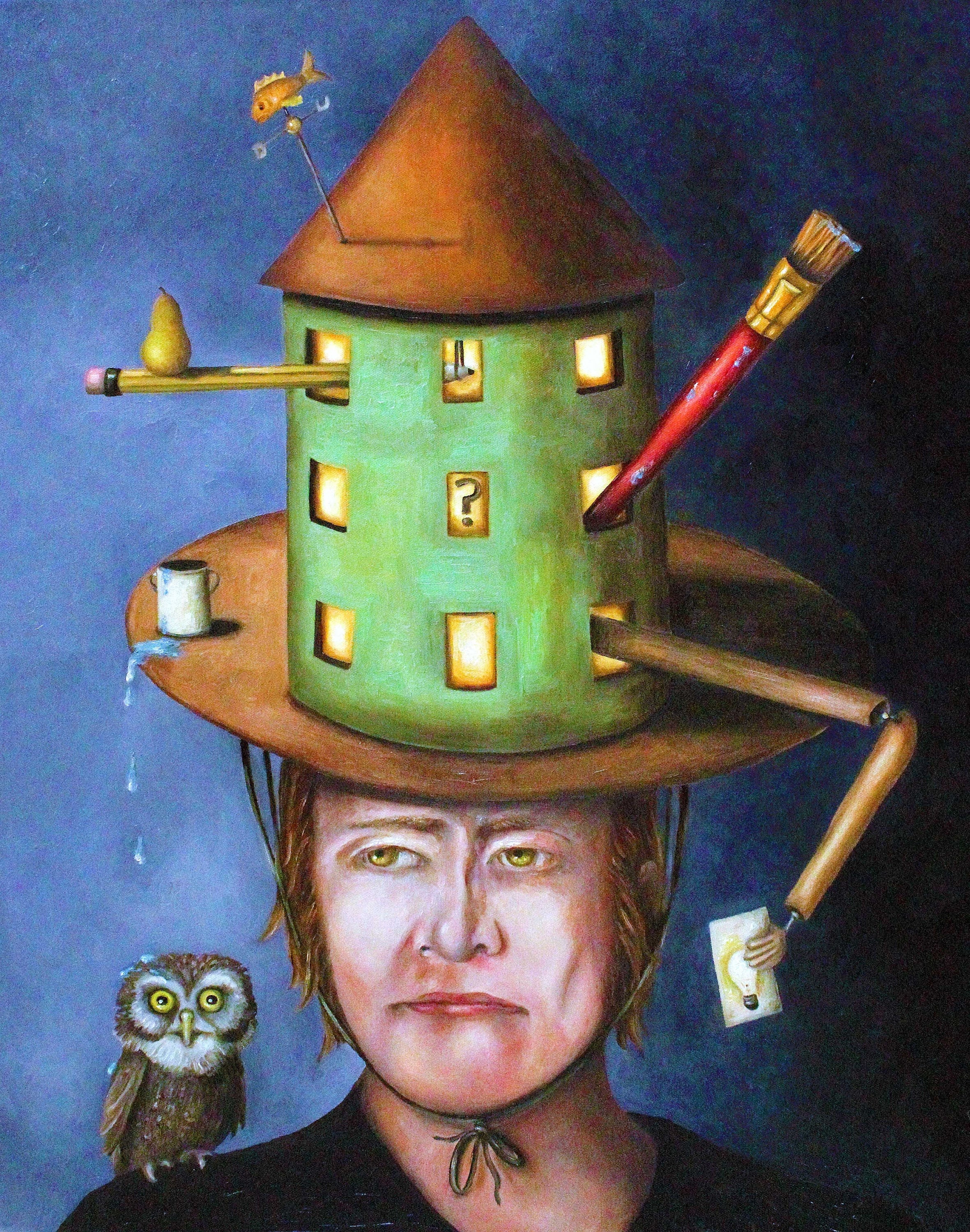 Thinking Cap Cartoon