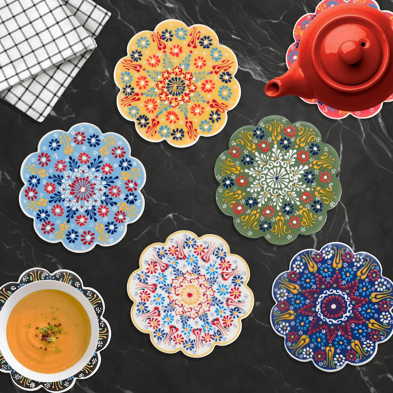 Ceramic Tile Trivet - Etsy