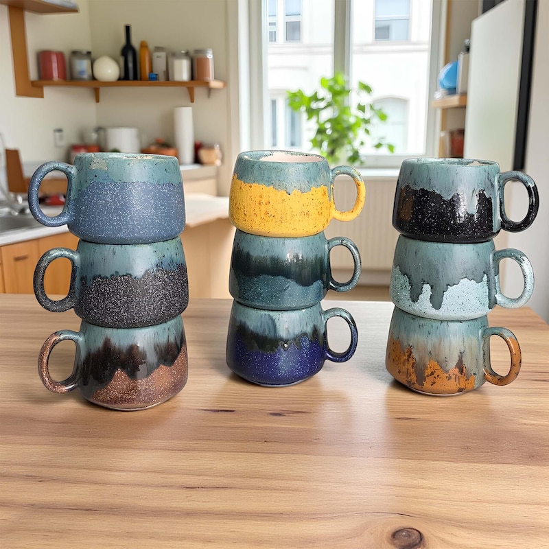 Custom Pottery Espresso Mug - Etsy
