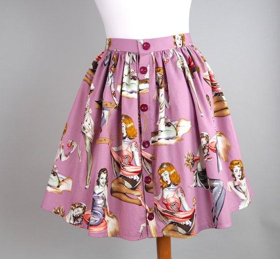 Zombie Girl Skirt MADE TO ORDER Halloween Skirt With - Etsy