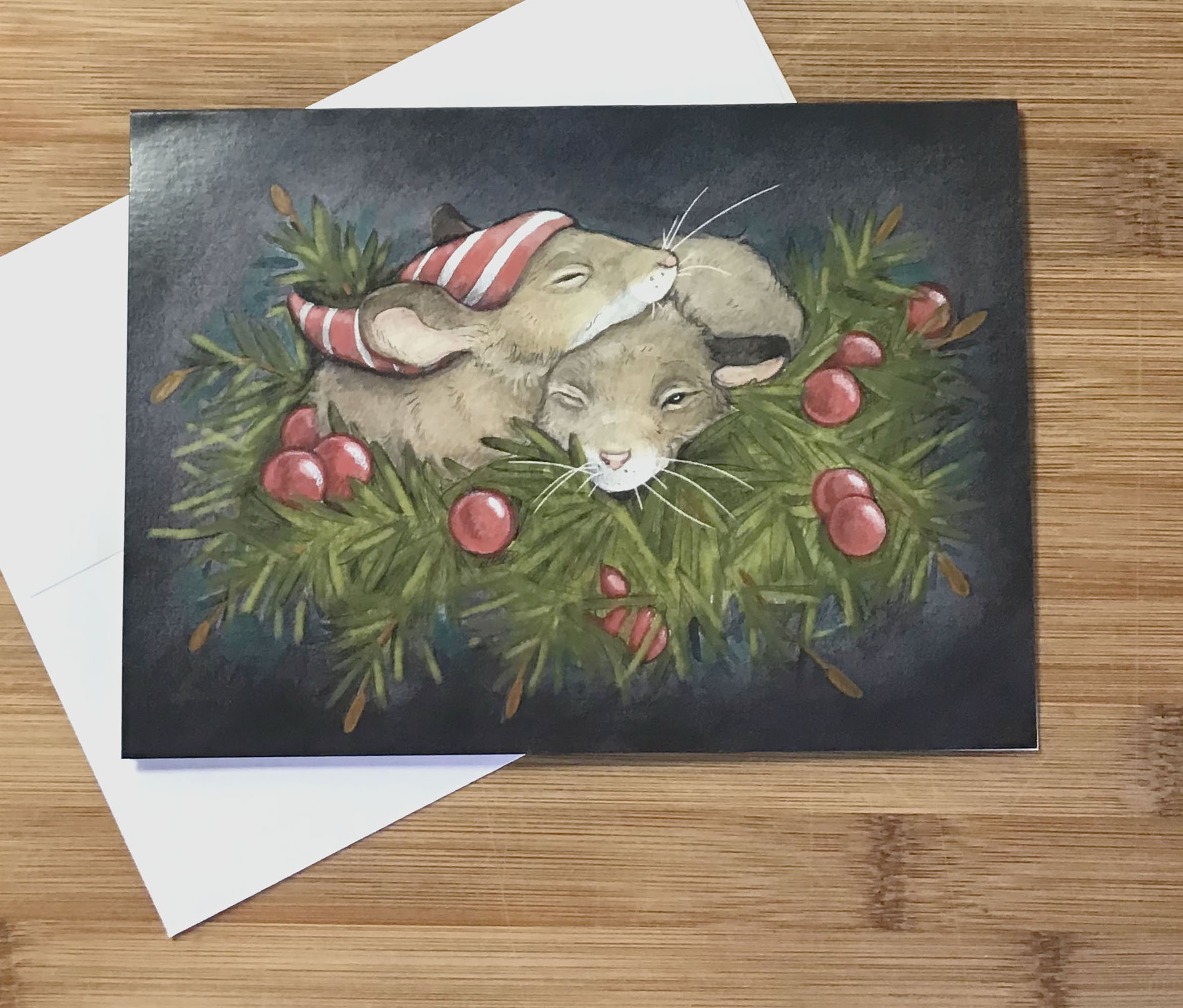 Not A Creature Was Stirring.....blank Christmas - Etsy Canada