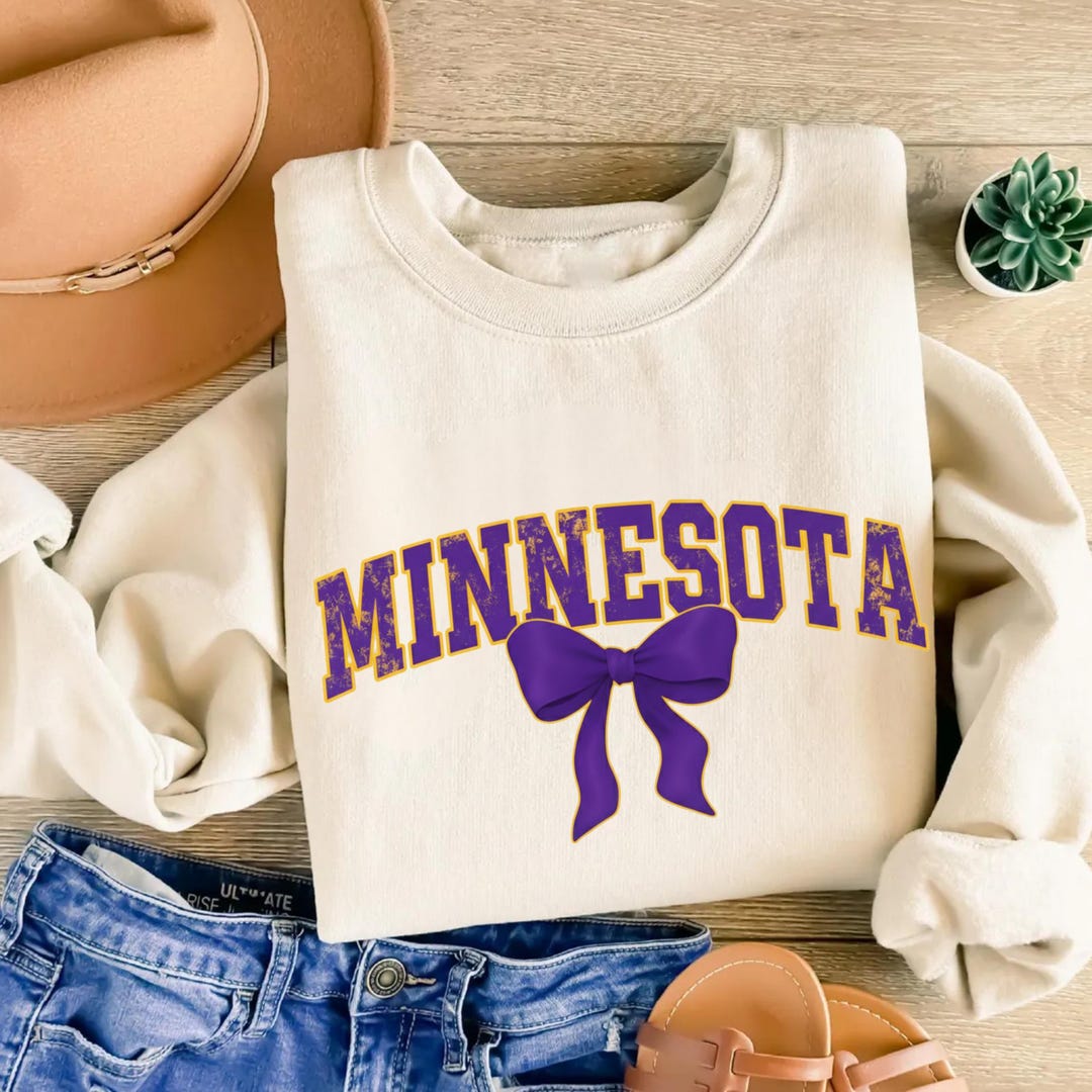 Vintage Minnesota Sweatshirt, Minnesota Shirt, Minnesota Hoodie ...
