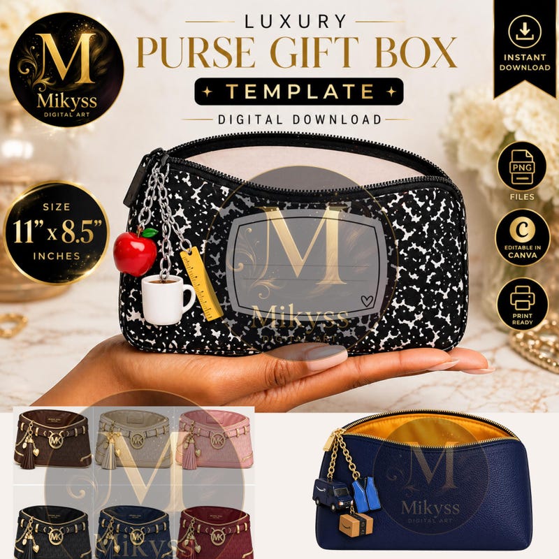 Designer Bag Template - Etsy