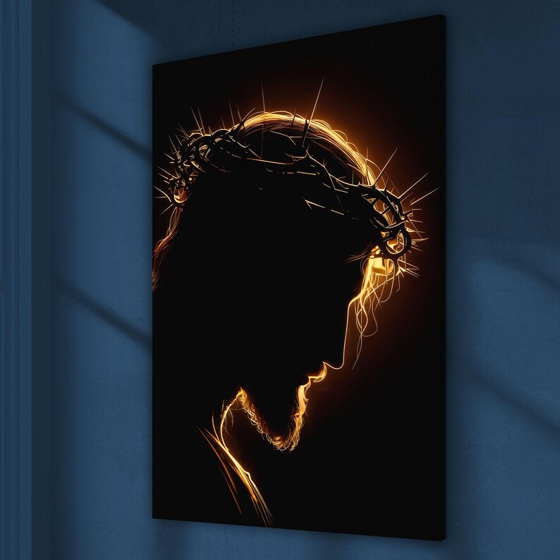 Jesus Christ Wall Art | Jesus | Canvas Printing | Modern Wall Decor ...