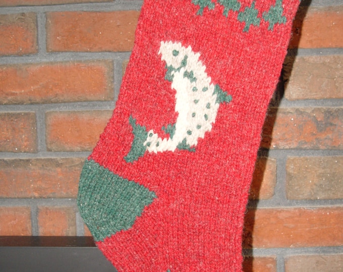 Salmon Fish Christmas Stocking Pattern to Knit Your Own - Etsy