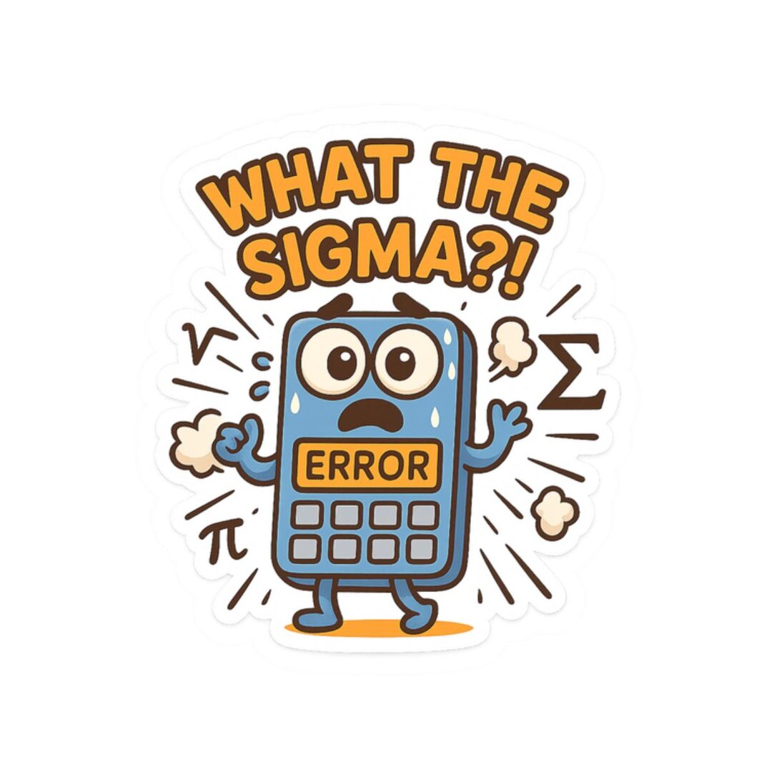 WHAT THE SIGMA?! Kiss-cut Stickers - *gen Z Slang* Stickers for Laptops ...