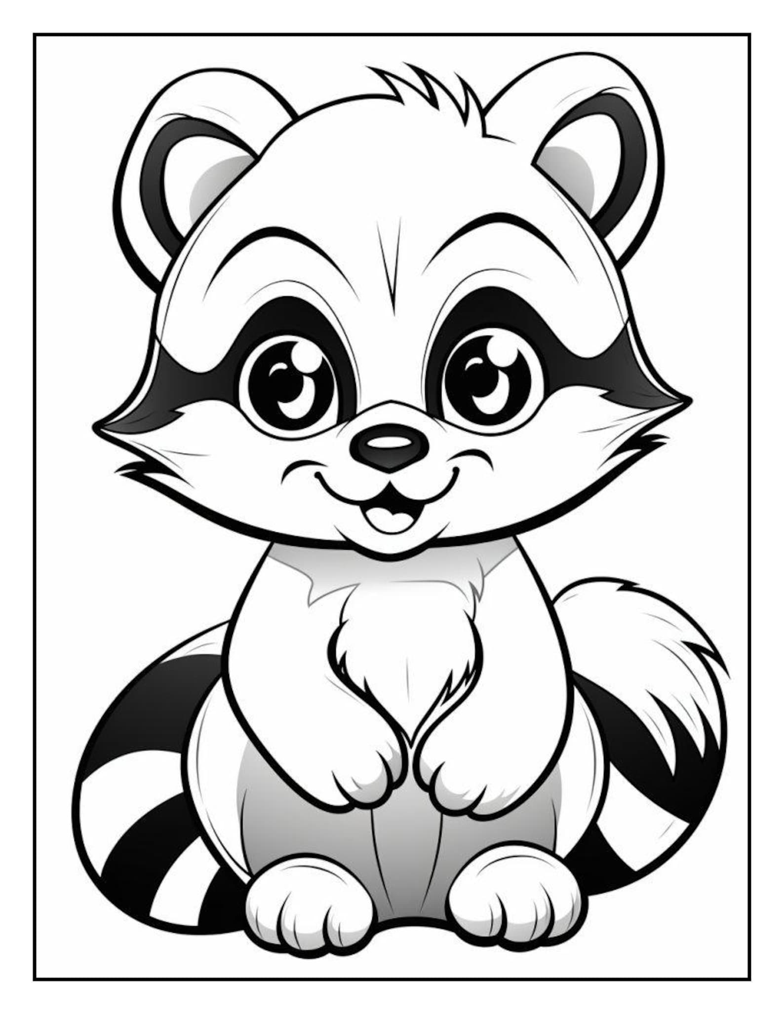 200 Animal Coloring Pages for Kids and Adults (PDF Download) - Etsy