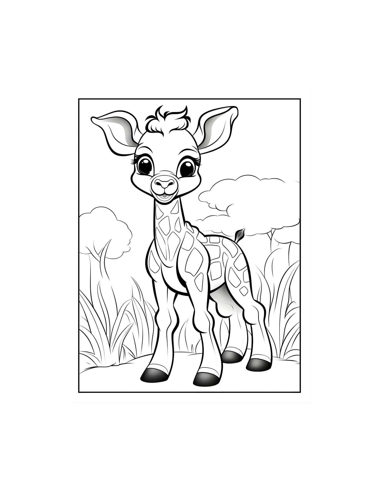 200 Animal Coloring Pages for Kids and Adults (PDF Download) - Etsy