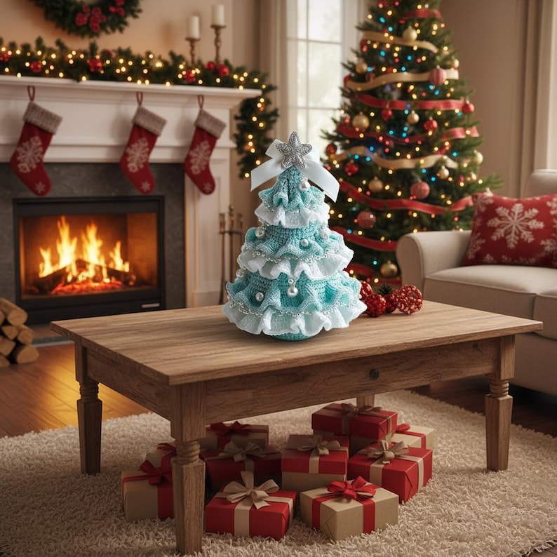 Crochet Christmas Tree Pattern – Beginner Amigurumi DIY (PDF) - Etsy