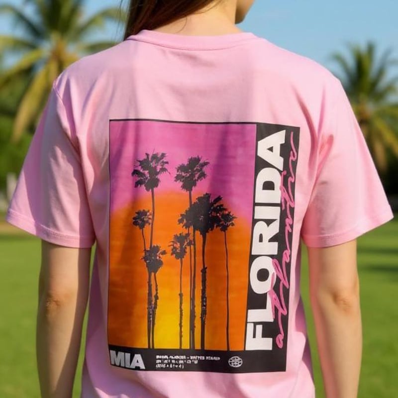 Tshirt miami florida - Etsy France