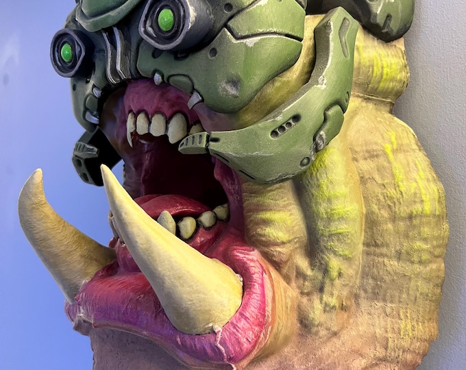 Doom Eternal Mancubus Wall Mounted Trophy - Etsy