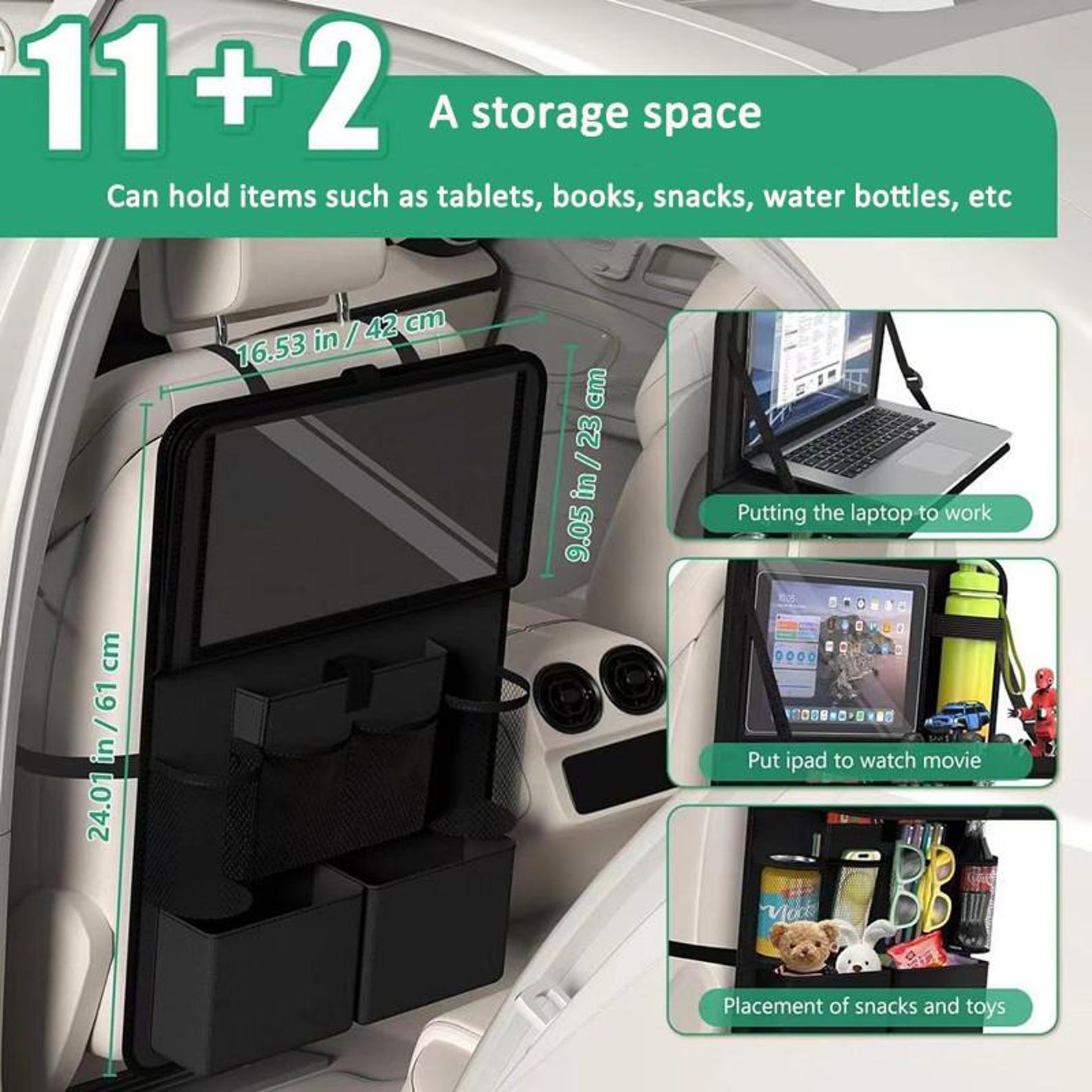 Complete Car Covers Package in 7 Colors Car Seat Storage Bag Car ...