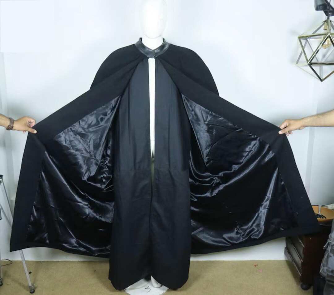 Darth Vader Cosplay Cotton Wool Cape ESB/ROTJ, Sith Lord Costume ...