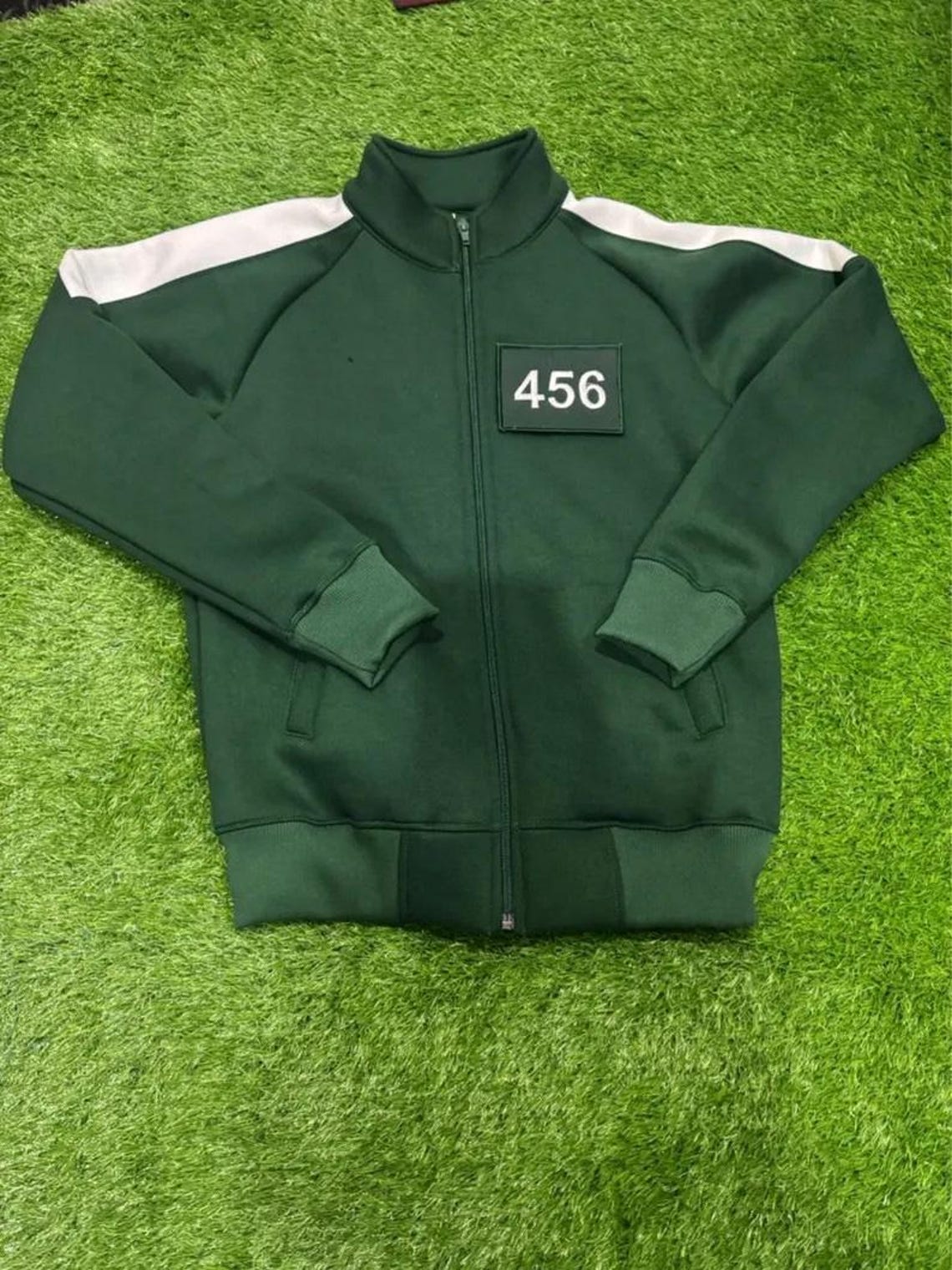 Green Tracksuit Jacket & Pant Inspired by Korean Famous Series With ...