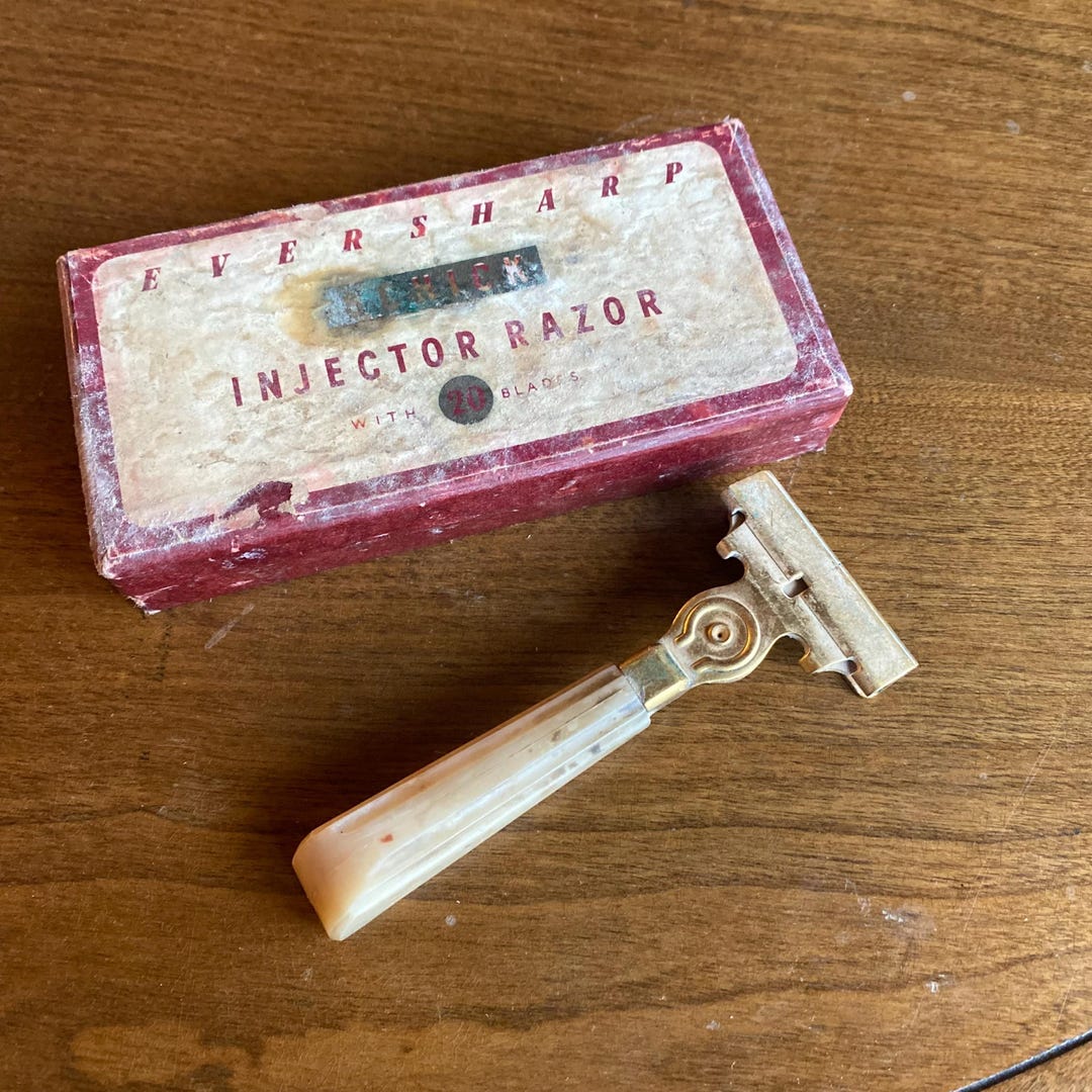 Vintage Eversharp Injector Razor by Schick With Box - Etsy