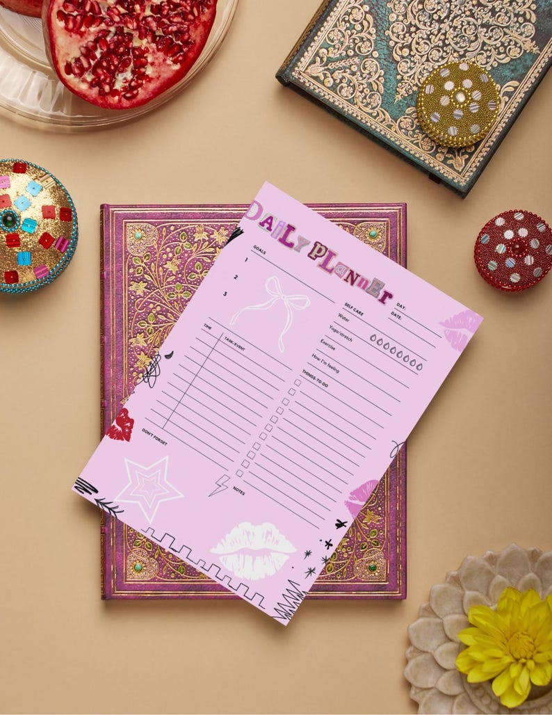 Mean Girls Themed Daily Planner, Daily to Do List, Instant Digital ...