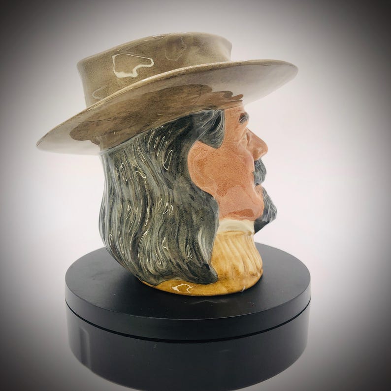 Excellent!! Buffalo Bill D6735 by Royal Doulton Character Jug 5.5 ...