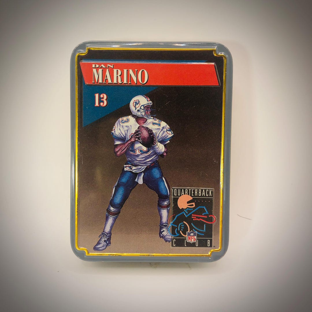 Dan Marino QB Legends Playing Card Deck Set in Tin Football Quarterback ...