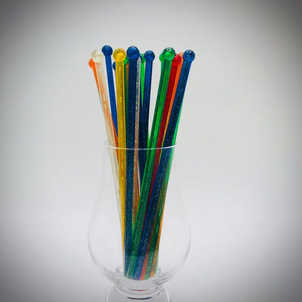 Glass Stir Sticks - Etsy