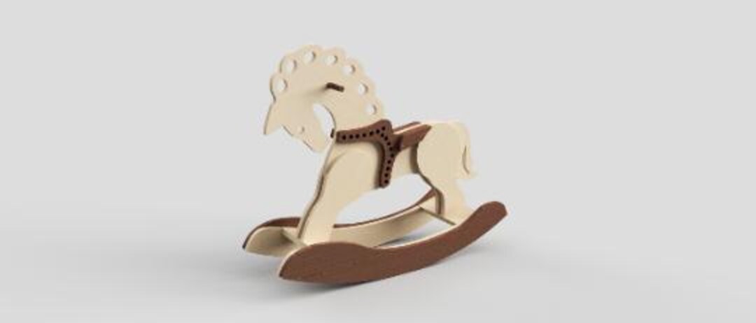 Children's Rocking Chair Cnc File,file Cnc,laser Cutting,cnc,file Laser ...