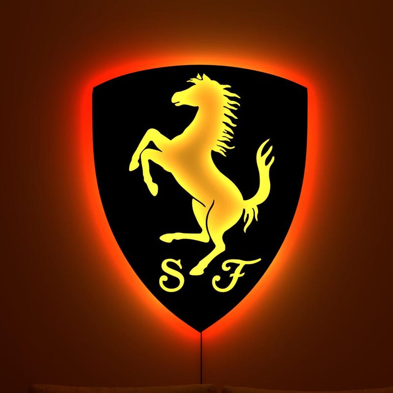 Ferrari Sign - Etsy