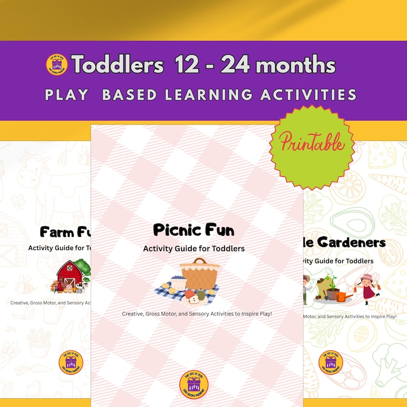Printable | 3 Pack - Toddler Activity Pack Bundle | Digital Download - Etsy