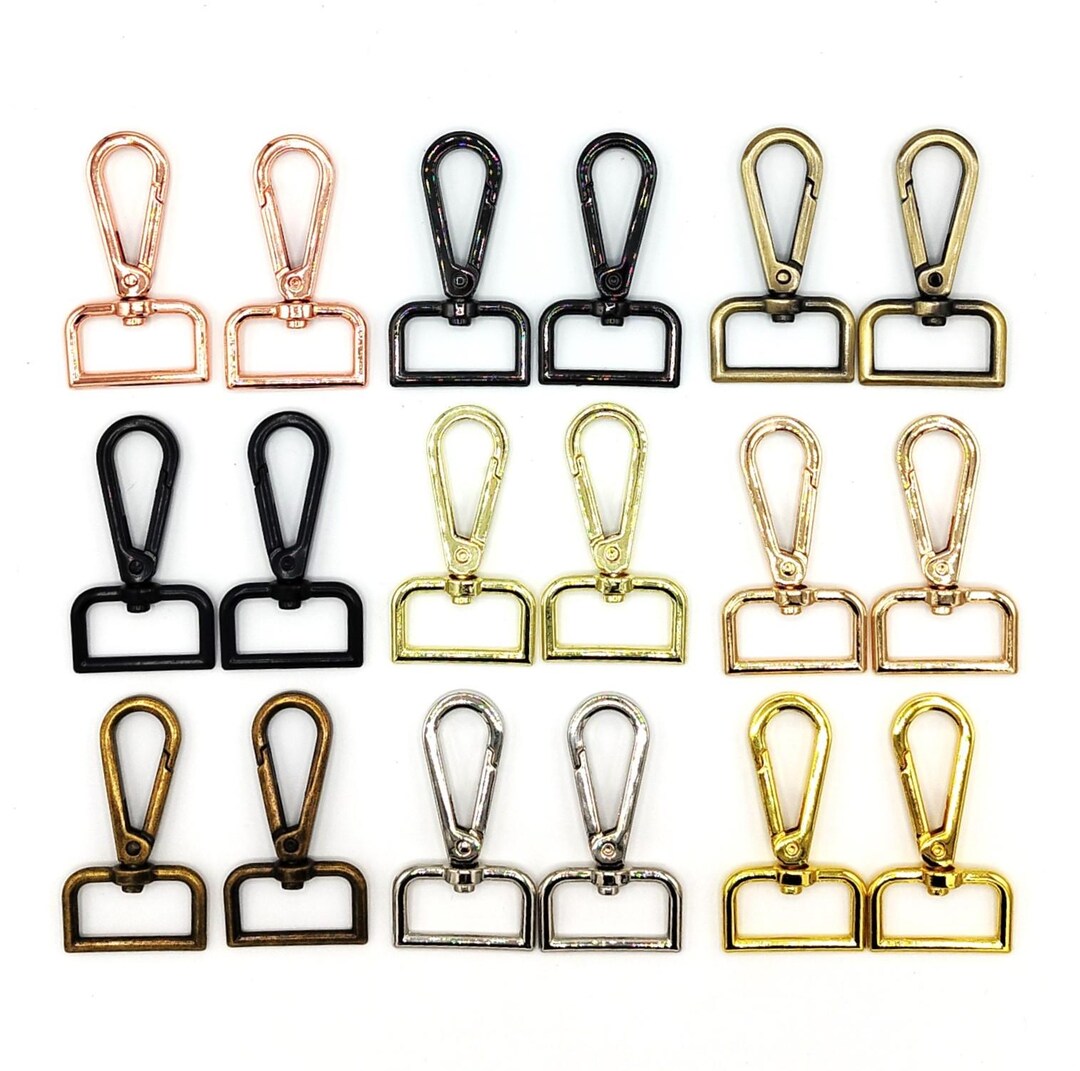 25mm Swivel Carabiner for Bags Stylish Anti-rust Metal Carabiner for ...