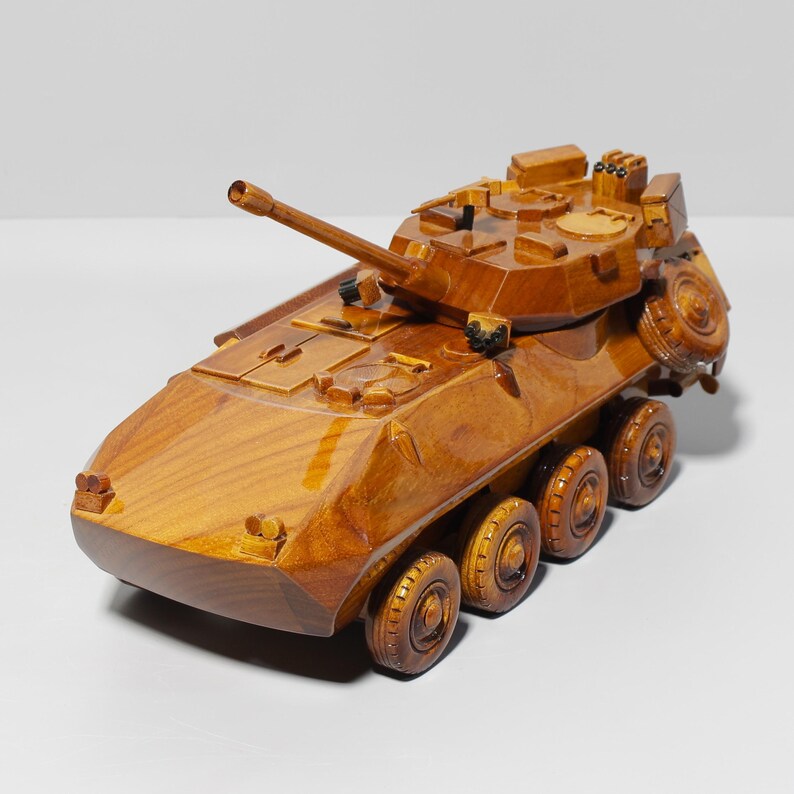 LAV‑25 Armored Vehicle Wood Scale Model - Handmade Woodcraft Military Gifts and Decor - Etsy