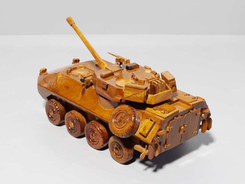 LAV‑25 Armored Vehicle Wood Scale Model - Handmade Woodcraft Military Gifts and Decor - Etsy