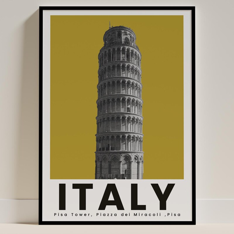 Italy Travel Poster - Etsy